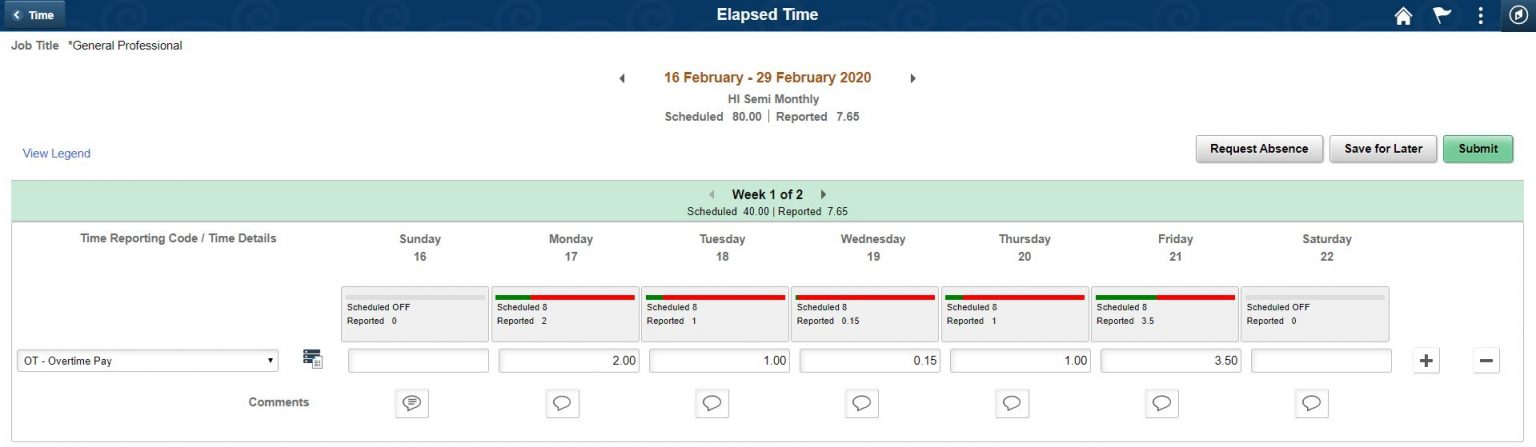 Hawaii Information Portal | Submit Your Time or Take Leave