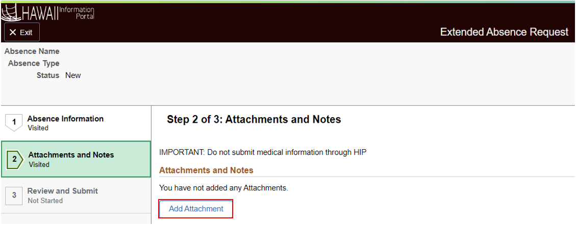 Hawaii Information Portal | How To Submit An Extended Leave Request