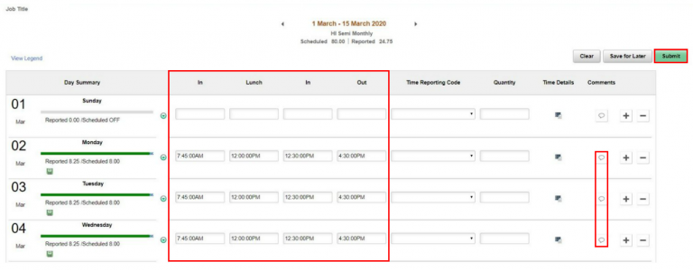 Hawaii Information Portal | How To Submit Your Time