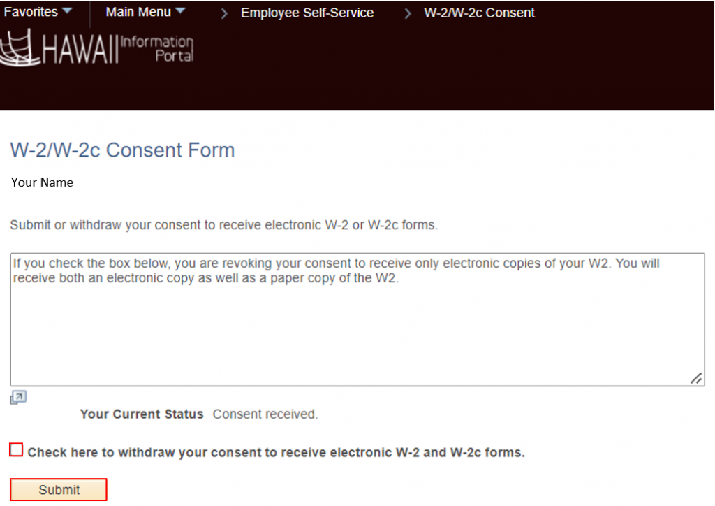 Hawaii Information Portal | Manage Your Wage and Tax Statement (W-2)