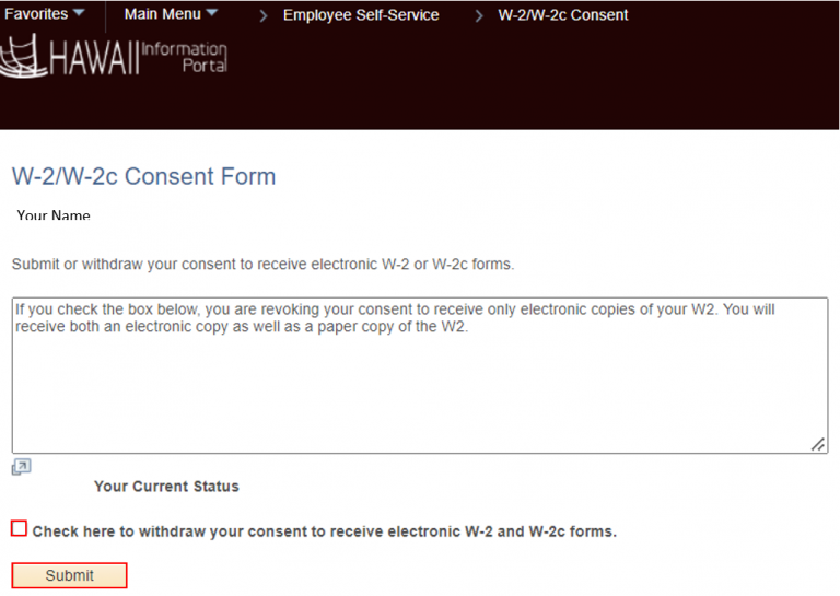 Hawaii Information Portal | Manage Your Wage and Tax Statement (W-2)