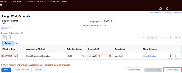Hawaii Information Portal | How To Correct and Update Employee Work Schedules
