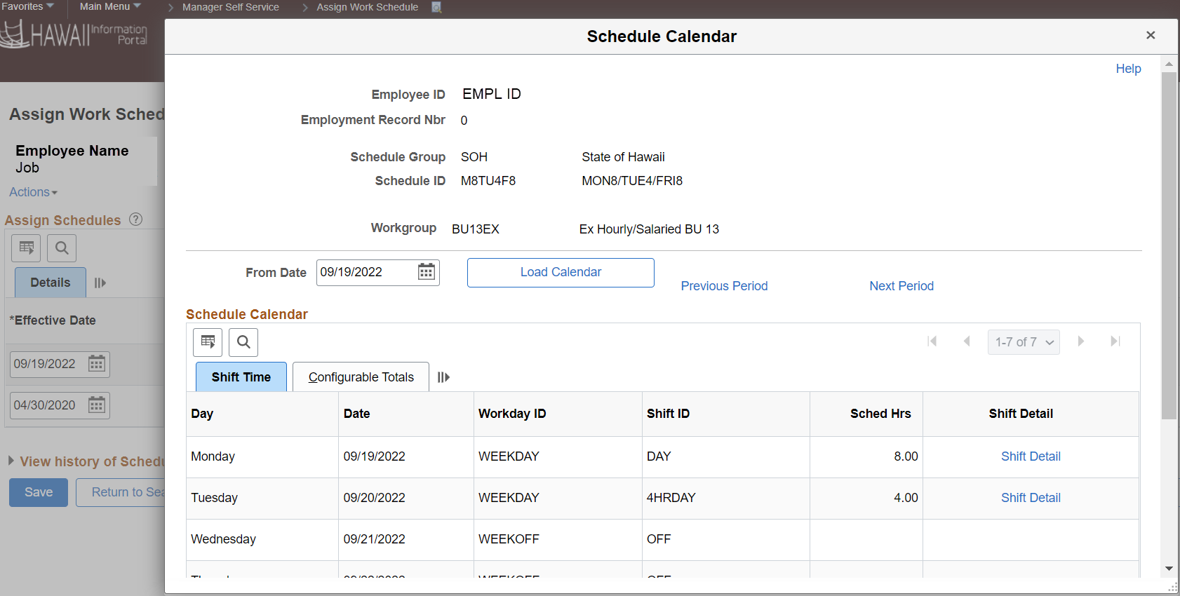 Hawaii Information Portal | How To Correct and Update Employee Work ...