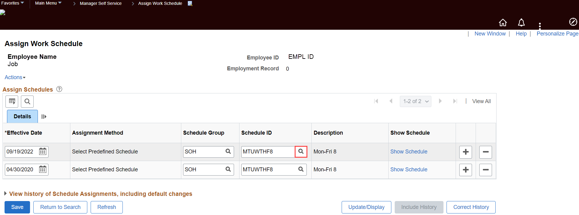 Hawaii Information Portal | How To Correct and Update Employee Work ...
