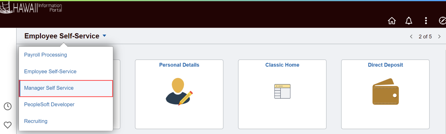 Hawaii Information Portal | Introduction to Time & Leave (T&L) Manager Self-Service (MSS)