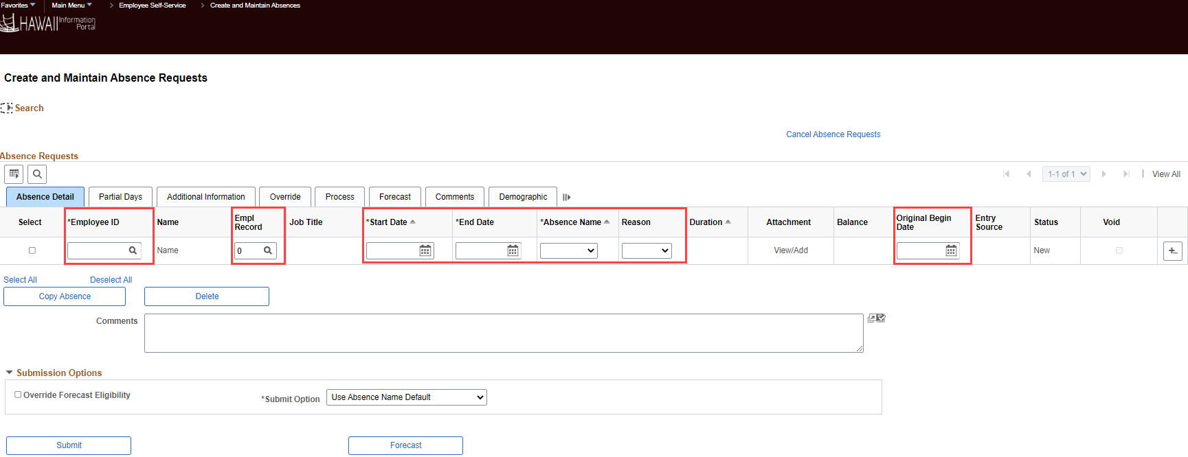 Hawaii Information Portal | How To Submit Leave Requests For Your Employees