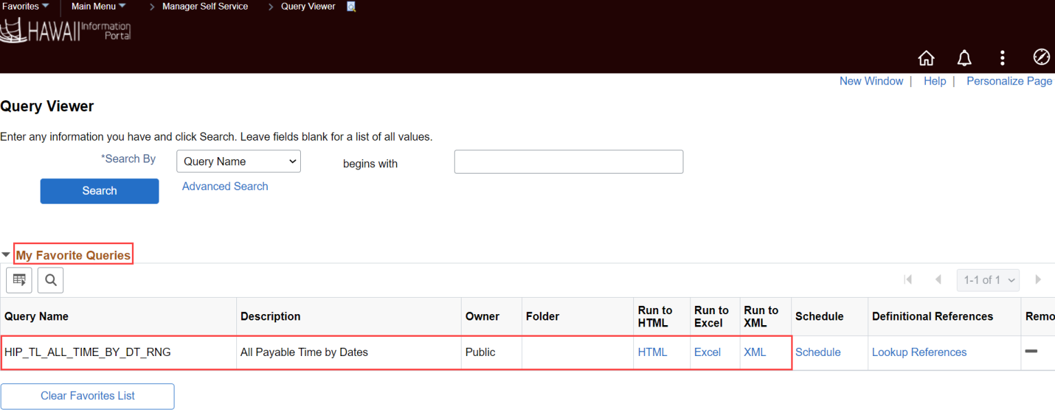 Hawaii Information Portal | How To Use The Query Viewer