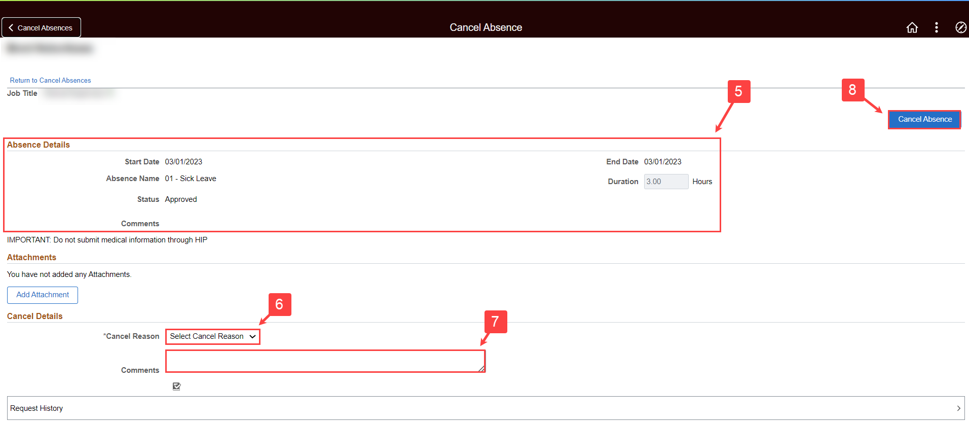 Hawaii Information Portal | How To Cancel A Leave Request