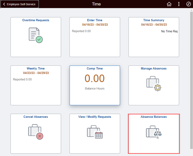 Hawaii Information Portal | How to Review Leave Balances on ESS
