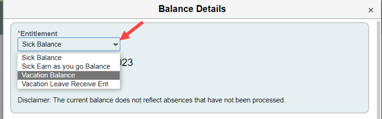 Hawaii Information Portal | How to Review Leave Balances on ESS