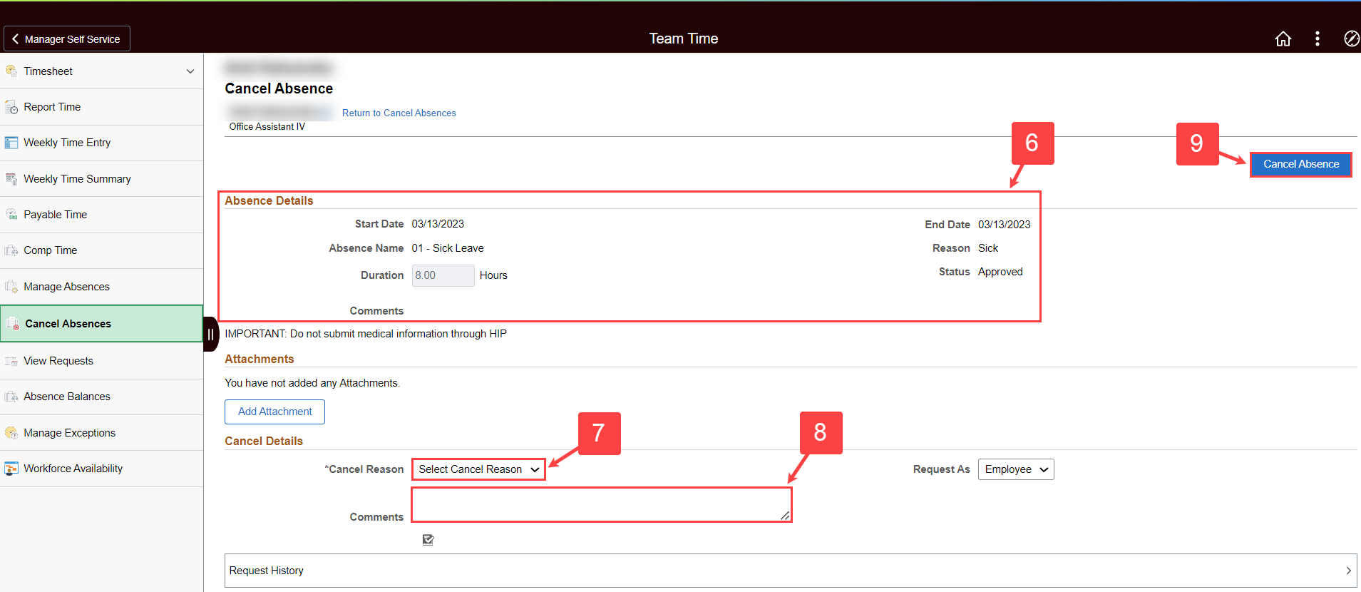 Hawaii Information Portal | How To Make Changes To Employee Leave